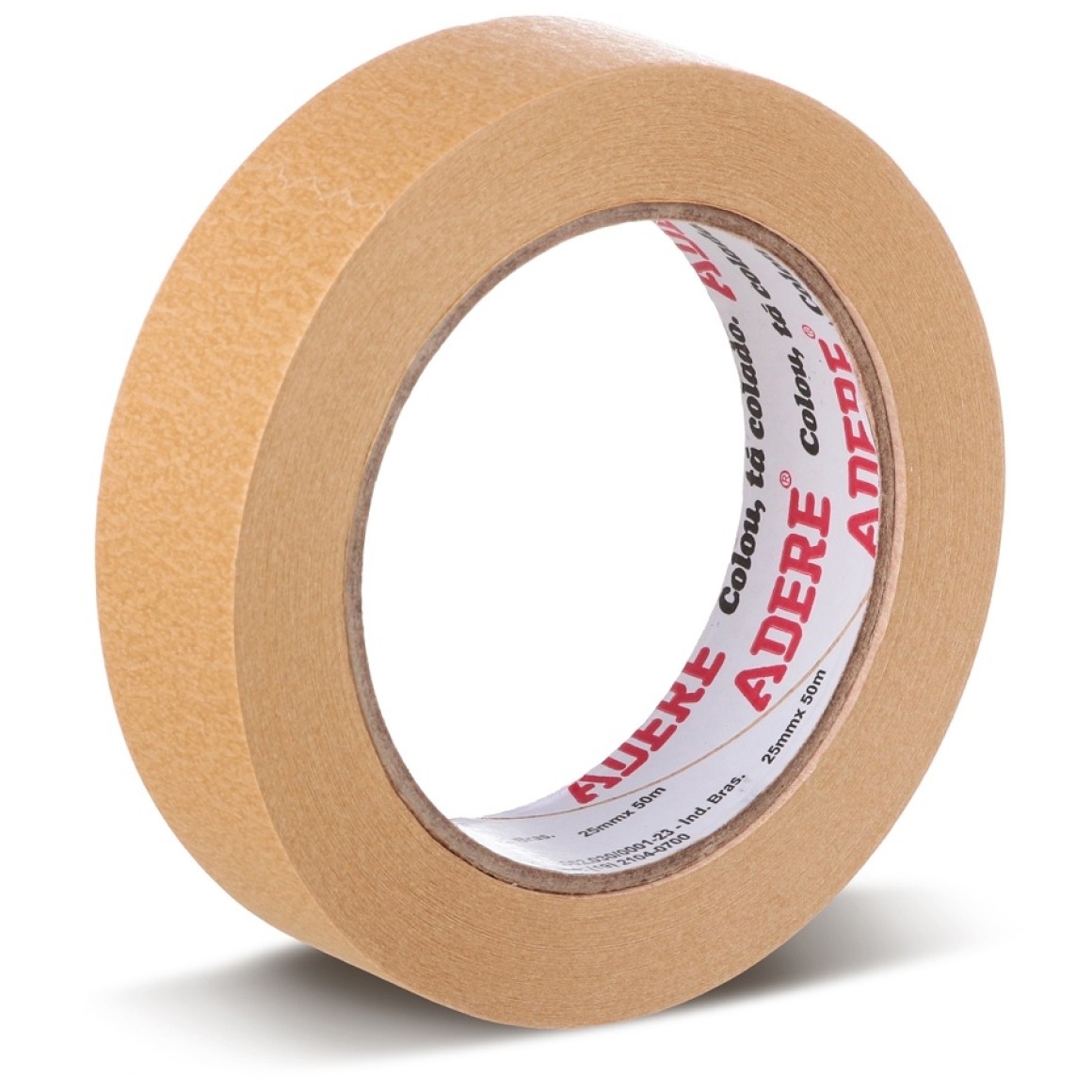 FITA CREPE KRAFT 19X50 MARROM ADERE