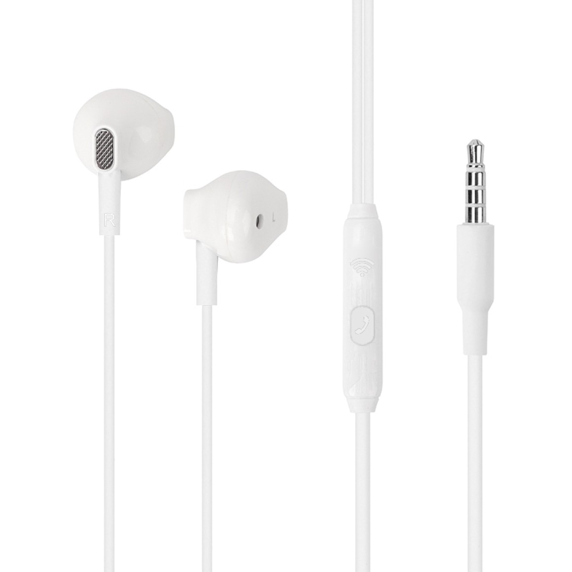 FONE DE OUVIDO SEMI-AURICULAR H26 BRANCO 74641 LETRON